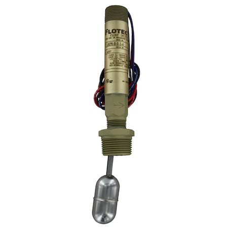 Dwyer Instruments Float Level Switch, L6EpbBd3A Flotect Level Sw L6EPB-B-D-3-A | Zoro